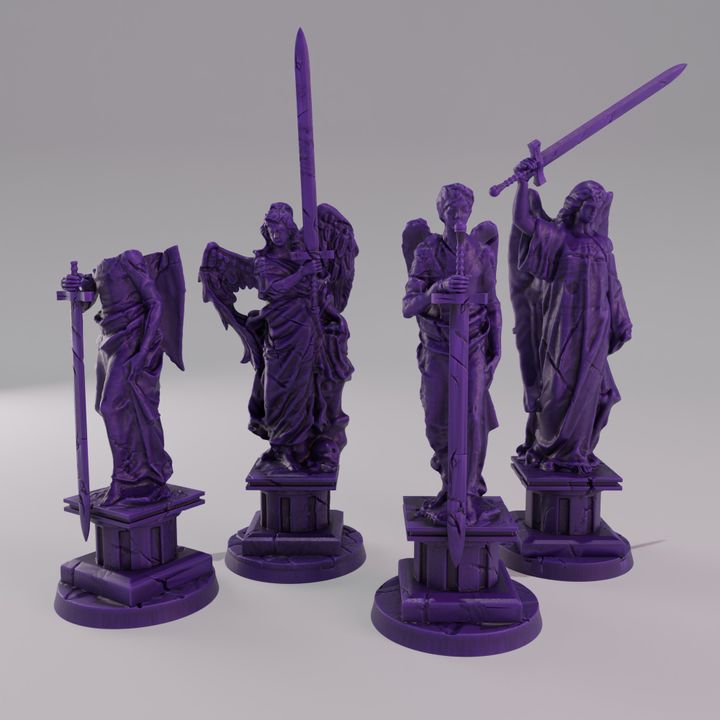3D Printable Sentinelles by Trashfire Studio