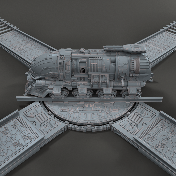 3D Printable Turntable (FDM Support-Free) by Cassidy Byars