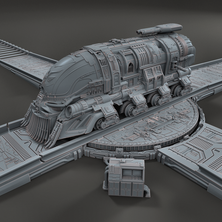 3D Printable Turntable (FDM Support-Free) by Cassidy Byars