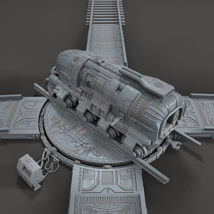 3D Printable Turntable (FDM Support-Free) by Cassidy Byars