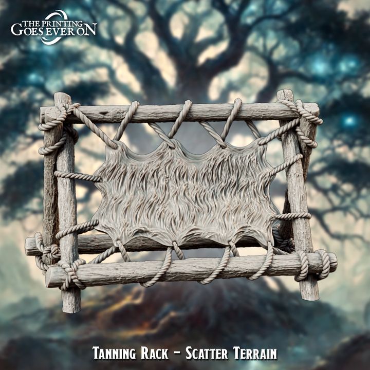 3D Printable Tanning Rack - Scatter Terrain - Presupported by The ...