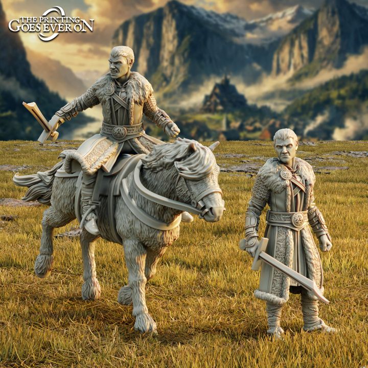 3D Printable Tales of the Sea Raiders - Fantasy Bundle - Presupported ...