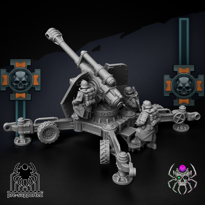 3D Printable Korps Of Ashes - Heavy Fire Support Team by ...