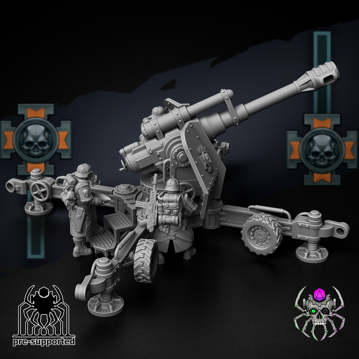 3D Printable Korps Of Ashes - Heavy Fire Support Team by ...