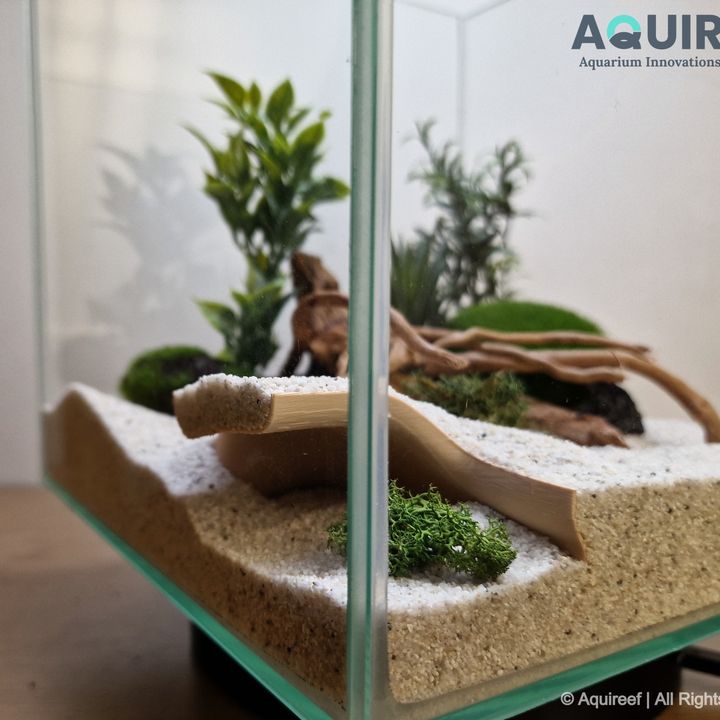 3D Printable Aquarium and Terrarium Corner Hide | 3D Printable Fish ...