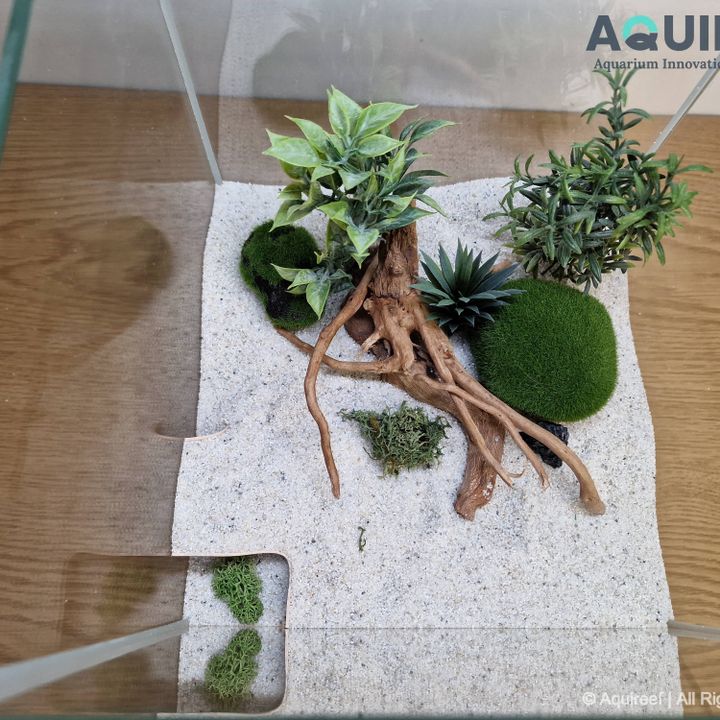3D Printable Aquarium and Terrarium Corner Hide | 3D Printable Fish ...