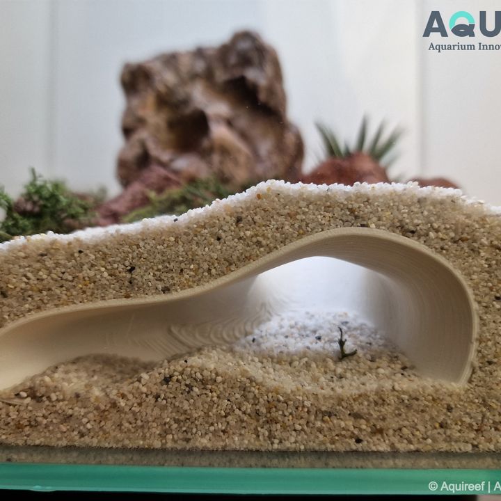 3D Printable Terrarium and Aquarium Cave - Observation Tunnel STL File ...