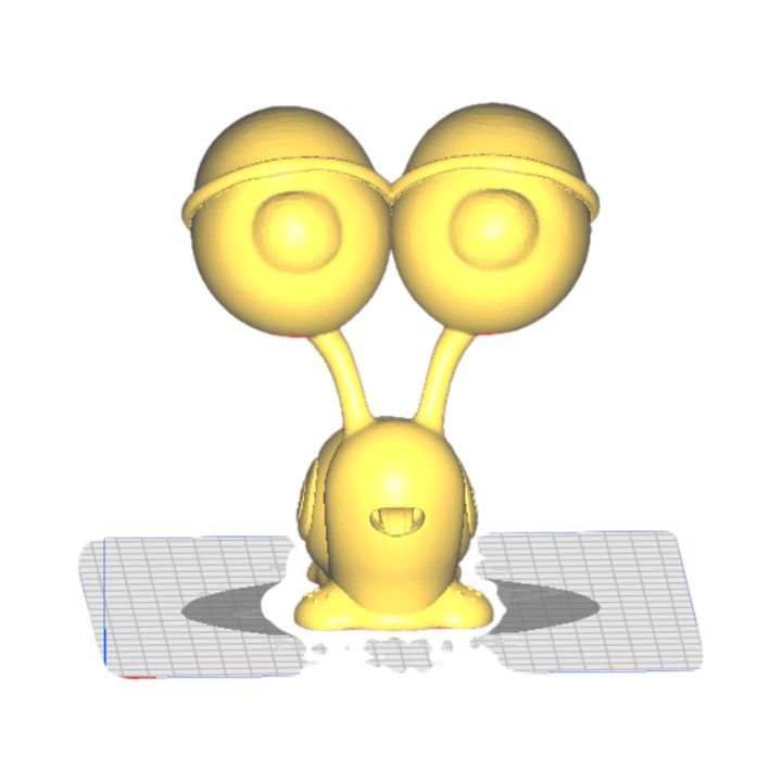 3D Printable Gary the Snail STL File – SpongeBob 3D Print Model – Cute ...
