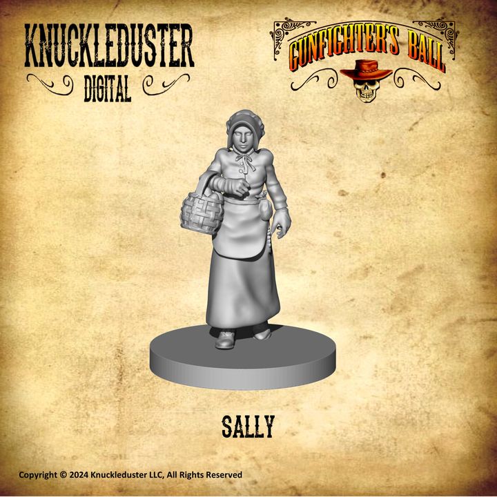 3D Printable Sally by Knuckleduster Digital