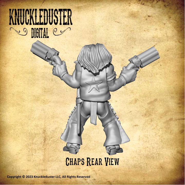 3D Printable Chaps by Knuckleduster Digital
