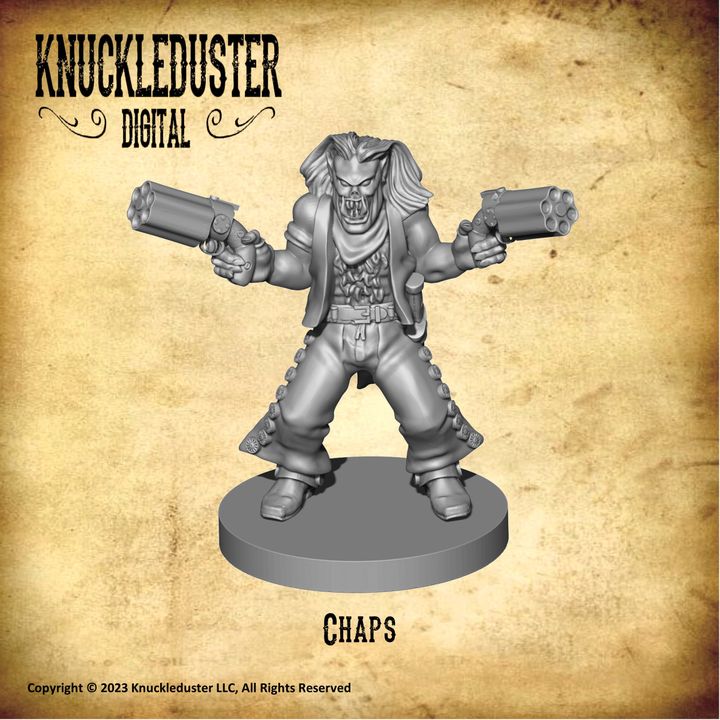 3D Printable Chaps by Knuckleduster Digital