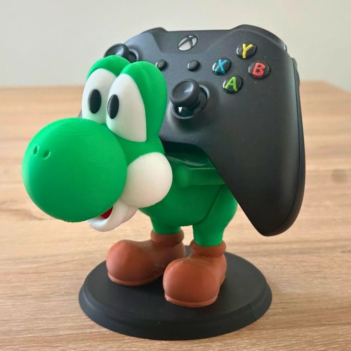 3D Printable YOSHI - CONTROLLER HOLDER by Aslan