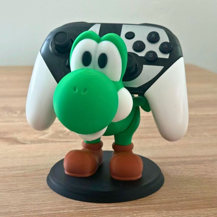 3D Printable YOSHI - CONTROLLER HOLDER by Aslan