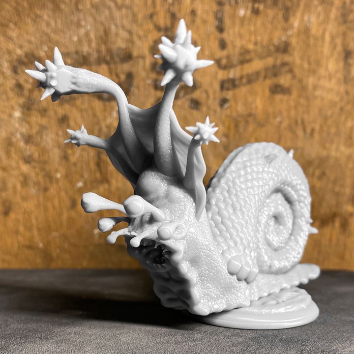 3D Printable Flail Snail - Cantrip Craftworks by Cantrip Craftworks