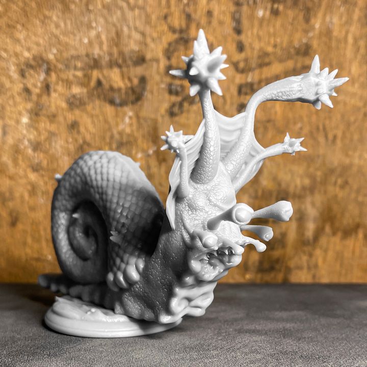 3D Printable Flail Snail - Cantrip Craftworks by Cantrip Craftworks