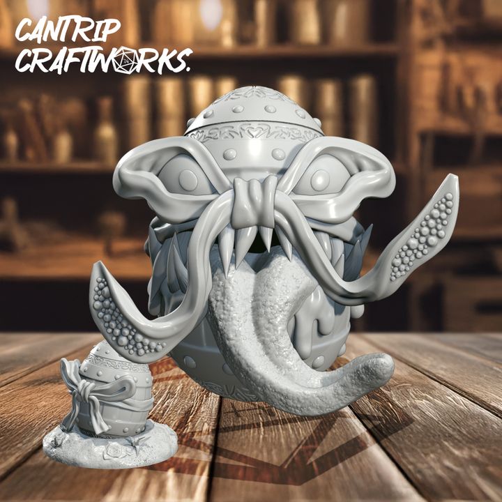 3D Printable Easter Egg Mimic - Cantrip Craftworks by Cantrip Craftworks