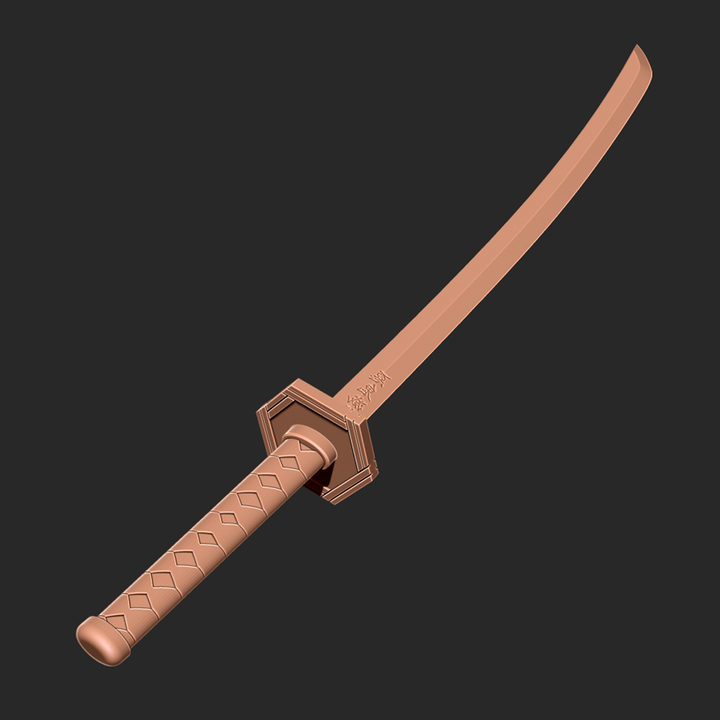 3D Printable Katana Giyu 3D print model by Printhub