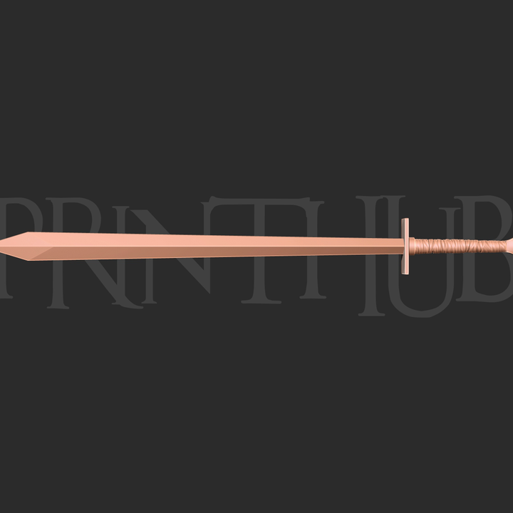 3D Printable Sesshomaru Tokijin Sword by Printhub