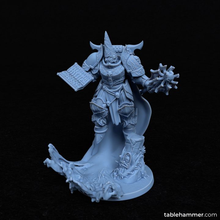 3D Printable Rylos - Ascended Prime Chapter Bloodpriest by Tablehammer