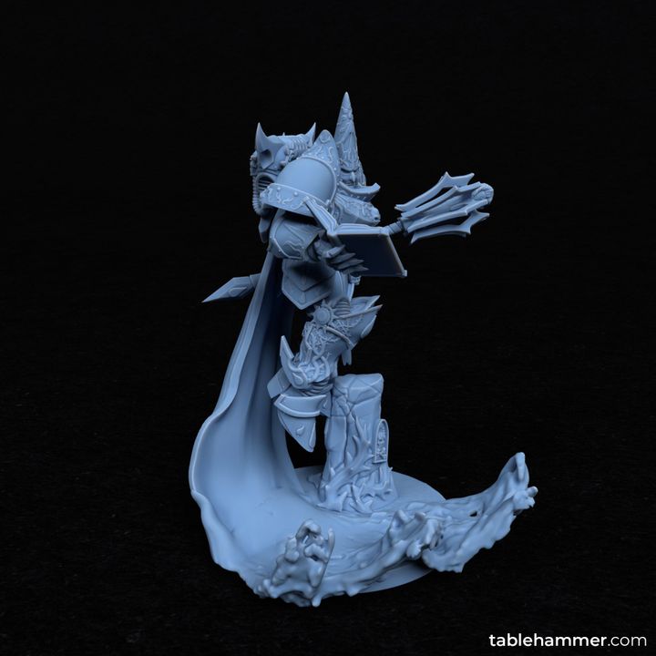 3D Printable Rylos - Ascended Prime Chapter Bloodpriest by Tablehammer