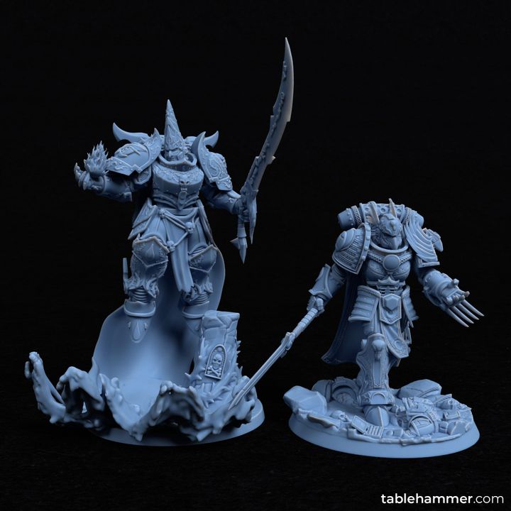 3D Printable Rylos - Ascended Prime Chapter Bloodpriest by Tablehammer