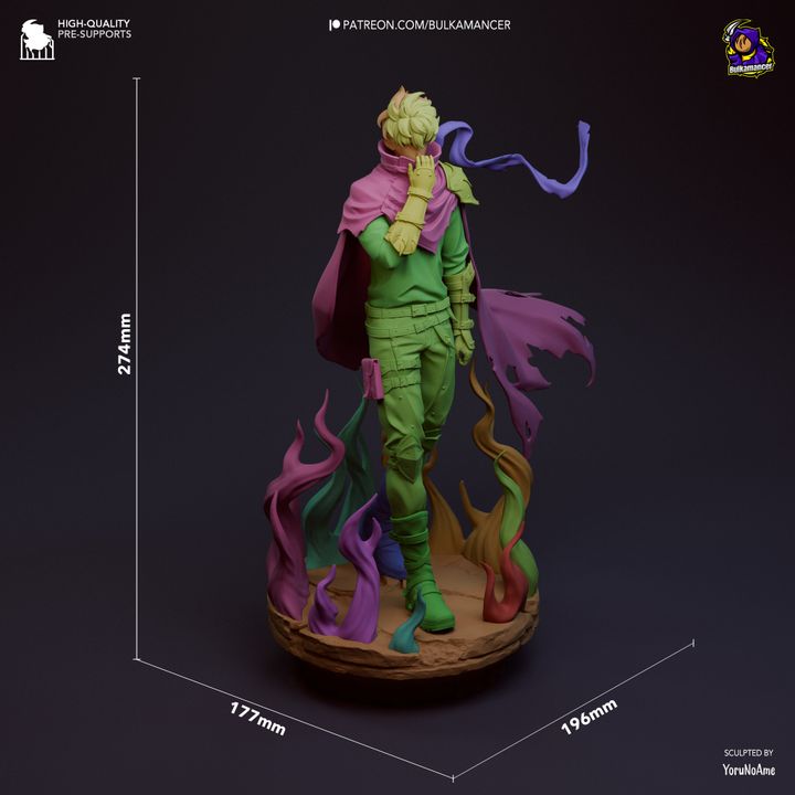 3D Printable Lone Ascendant | 274mm by Bulkamancer Sculpts