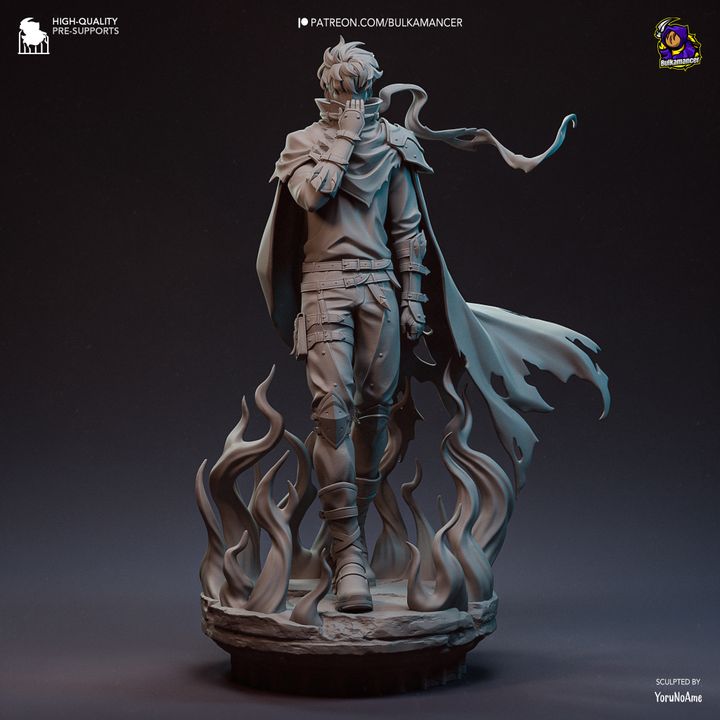 3D Printable Lone Ascendant | 274mm by Bulkamancer Sculpts