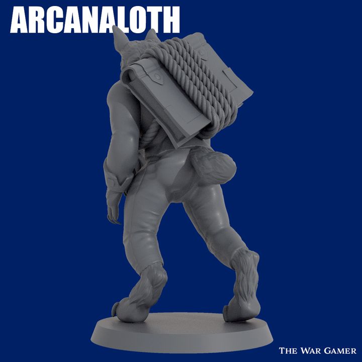 3D Printable Arcanaloth by The WarGamer