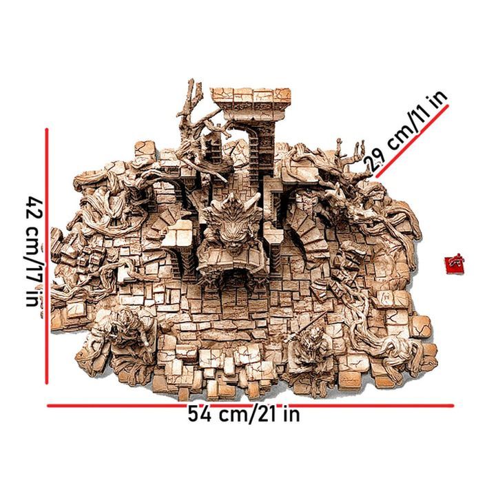 3D Printable the Temple of Calas by Fabio