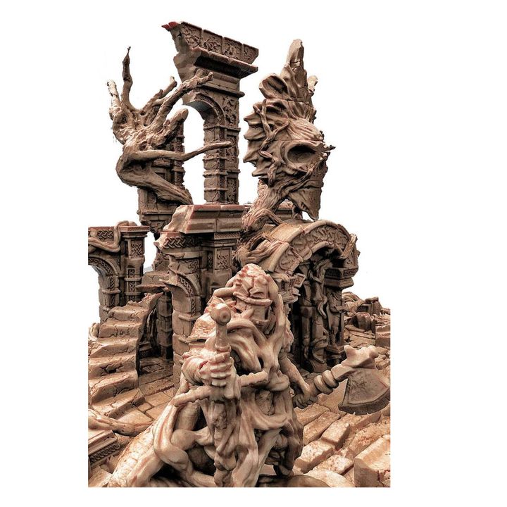 3D Printable the Temple of Calas by Fabio