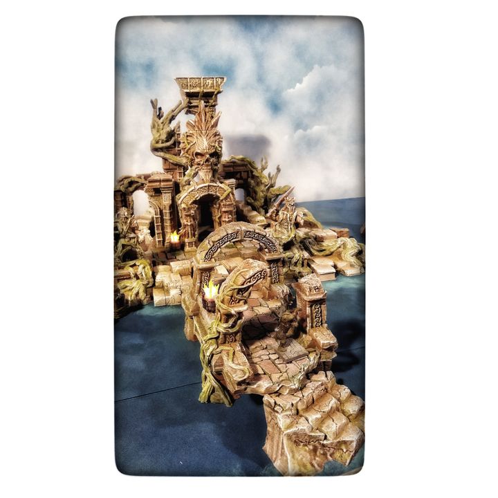 3D Printable the Temple of Calas by Fabio