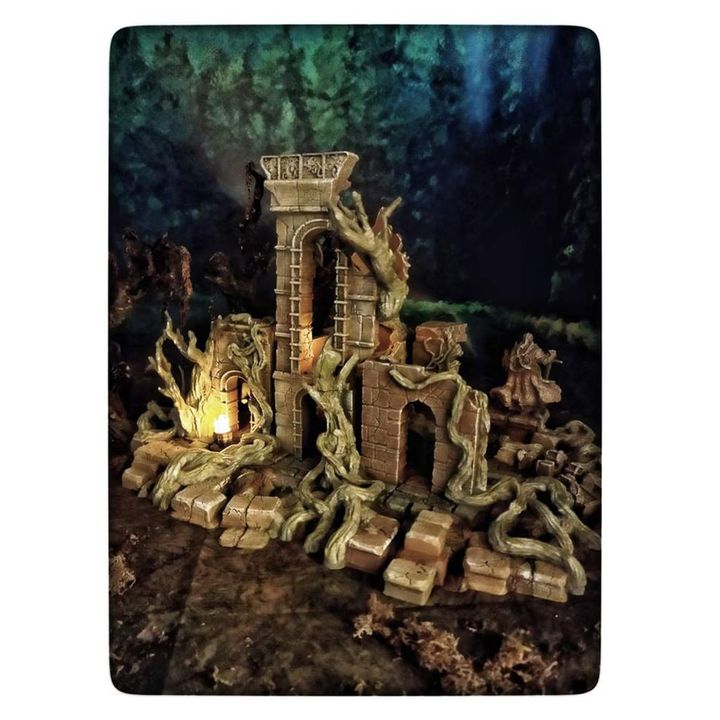3D Printable the Temple of Calas by Fabio