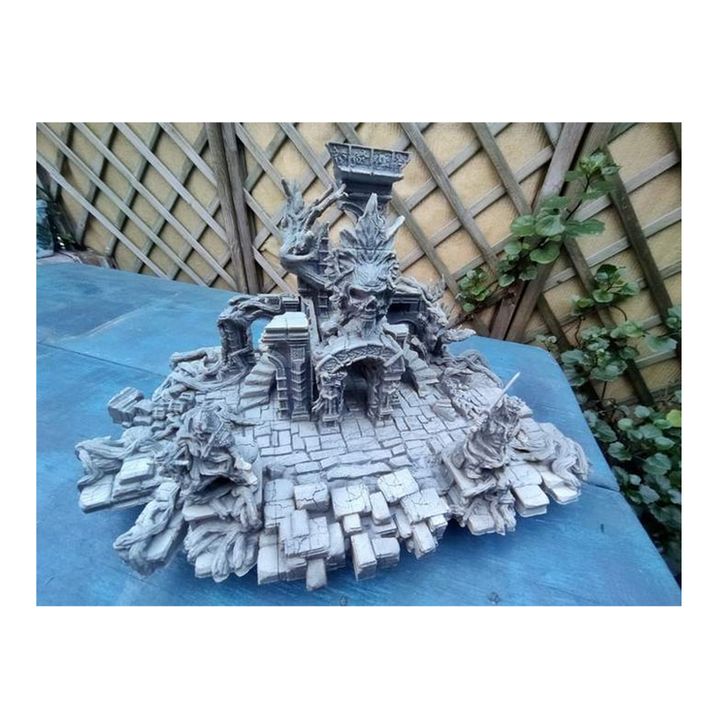 3D Printable the Temple of Calas by Fabio