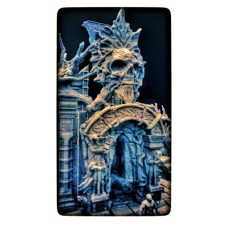 3D Printable the Temple of Calas by Fabio