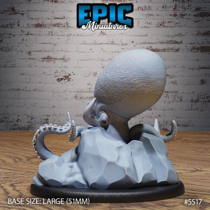 3D Printable Giant Octopus Set / Tentacle Beast / Underwater Animal ...