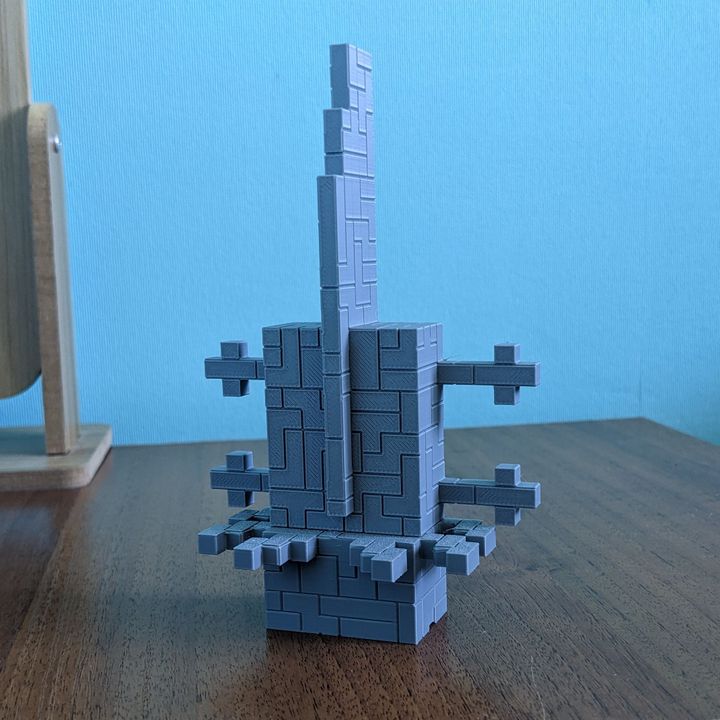 3D Printable Axolotl – Snap Fit Minecraft-Inspired Figure by Daniel