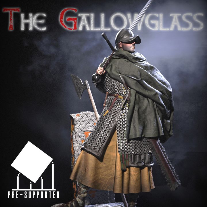 3D Printable Irish Gallowglass (16th Century) by Chaotic Neutral Workshop