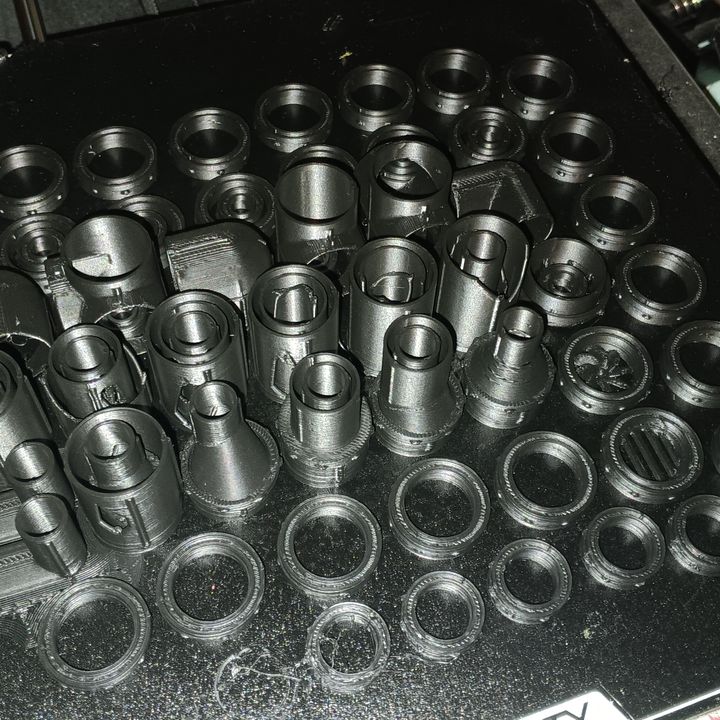 3D Printable Project Industria 1.0 - Part1 Modular Tube system by Crea'Tim