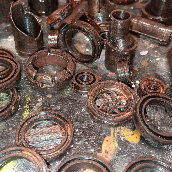 3D Printable Project Industria 1.0 - Part1 Modular Tube system by Crea'Tim