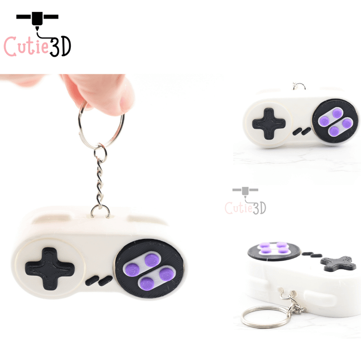3D Printable Cutie3D Retro Game Controller Keycap Fidget Clicker ...