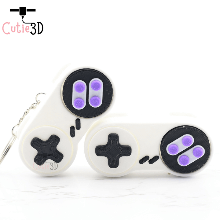 3D Printable Cutie3D Retro Game Controller Keycap Fidget Clicker ...