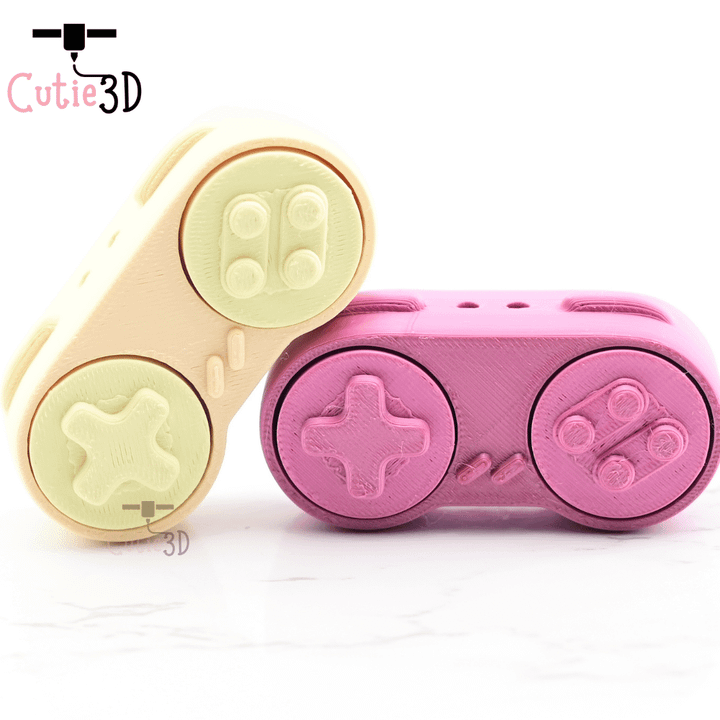 3D Printable Cutie3D Retro Game Controller Keycap Fidget Clicker ...