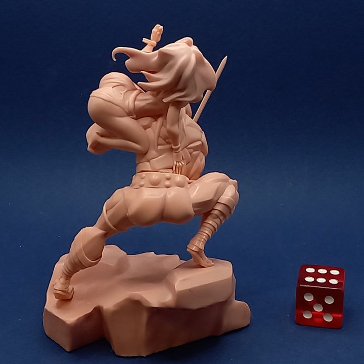 3D Printable Conan - The Savior by SCULPTOONER