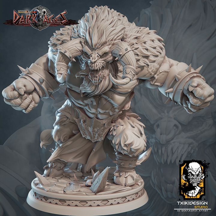 3D Printable Set_Demons by Javier Txiki Tejedor