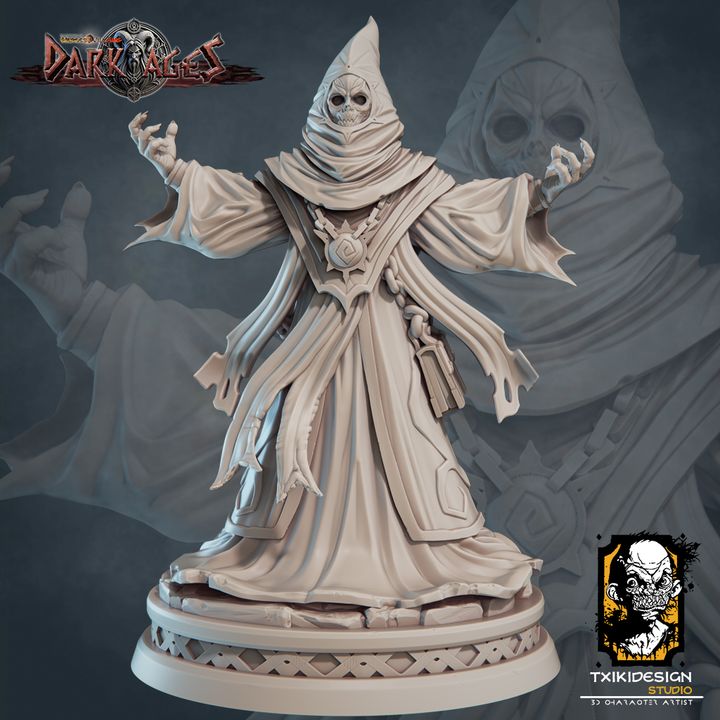 3D Printable Set_Cultist by Javier Txiki Tejedor