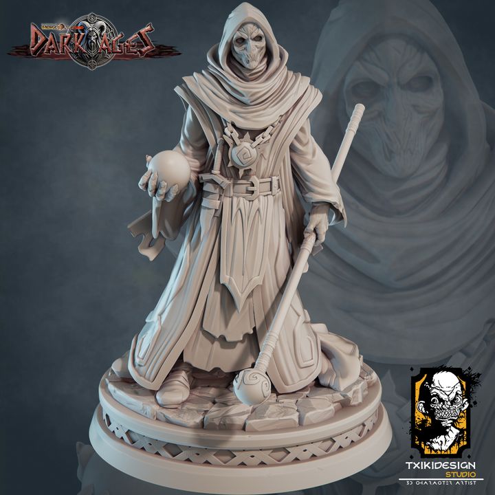 3D Printable Set_Cultist by Javier Txiki Tejedor