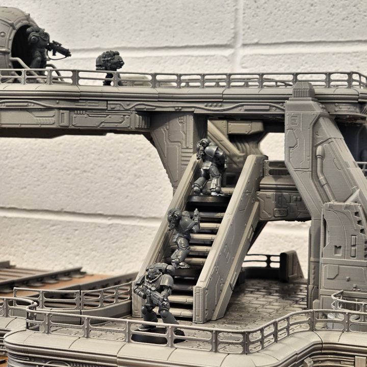 3D Printable The Station (FDM Support-Free) by Cassidy Byars