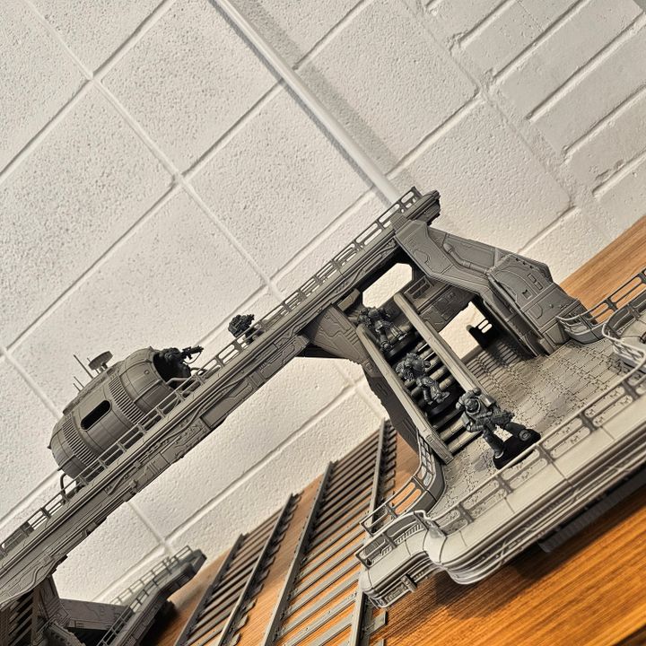 3D Printable The Station (FDM Support-Free) by Cassidy Byars