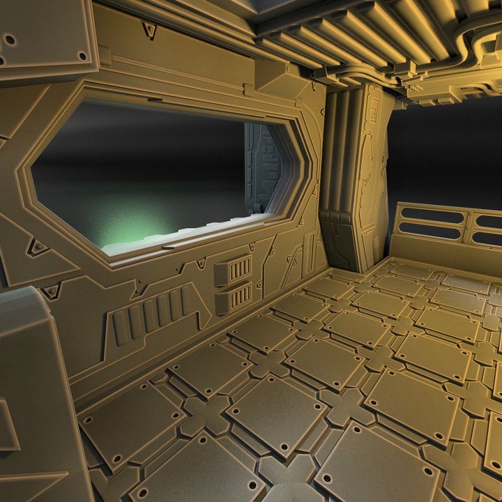 3D Printable The Station (FDM Support-Free) by Cassidy Byars