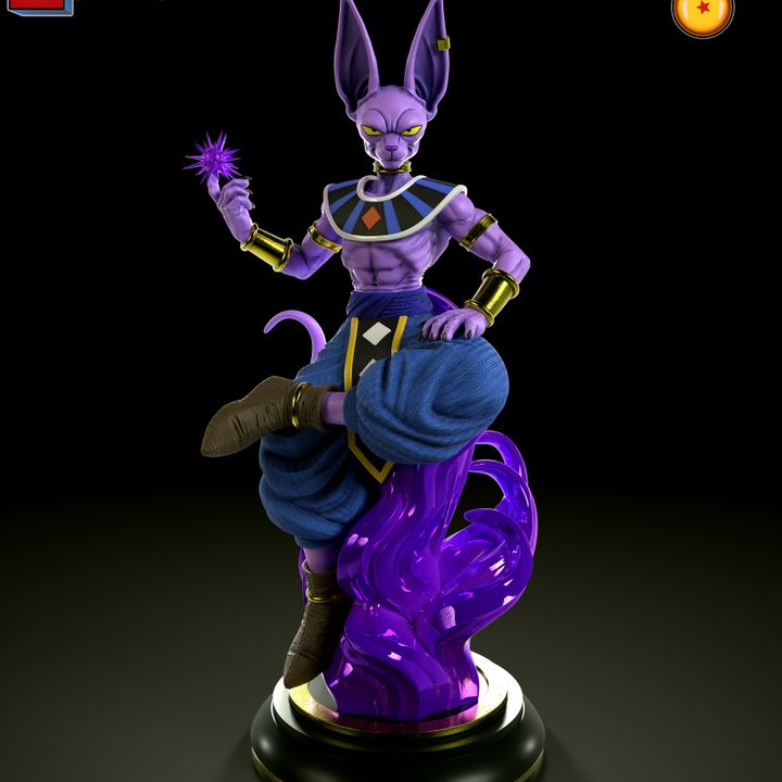 3D Printable BEERUS by Lucas Perez